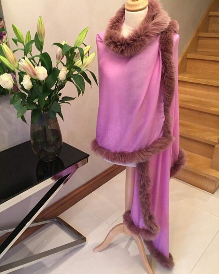 WOOL FURR SHAWLS | PEARL TRENDZ INDIA